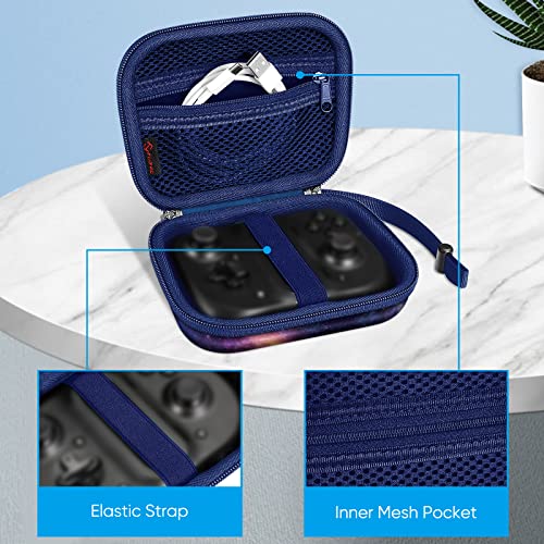 Fintie Carrying Case Compatible with Razer Kishi Mobile Game Controller - [Shockproof] Hard Shell Protective Cover Travel Bag with Inner Pocket (Galaxy)