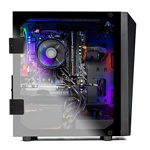 SkyTech Blaze II Gaming Computer PC Desktop - Ryzen 5 3600 6-Core 3.6GHz, GTX 1660 Super 6G, 500G SSD, 16GB DDR4 3200, RGB, AC WiFi, Windows 10 Home 64-bit