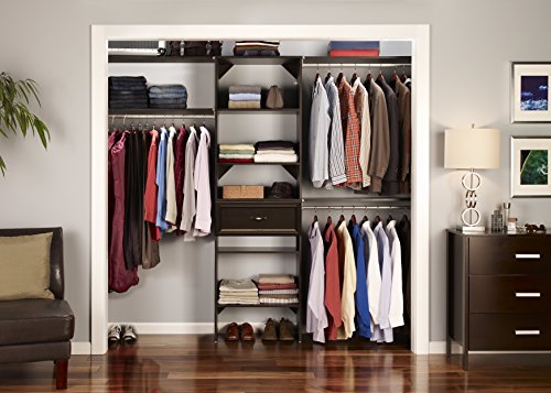 ClosetMaid SuiteSymphony Starter Tower Kit, 25", Espresso