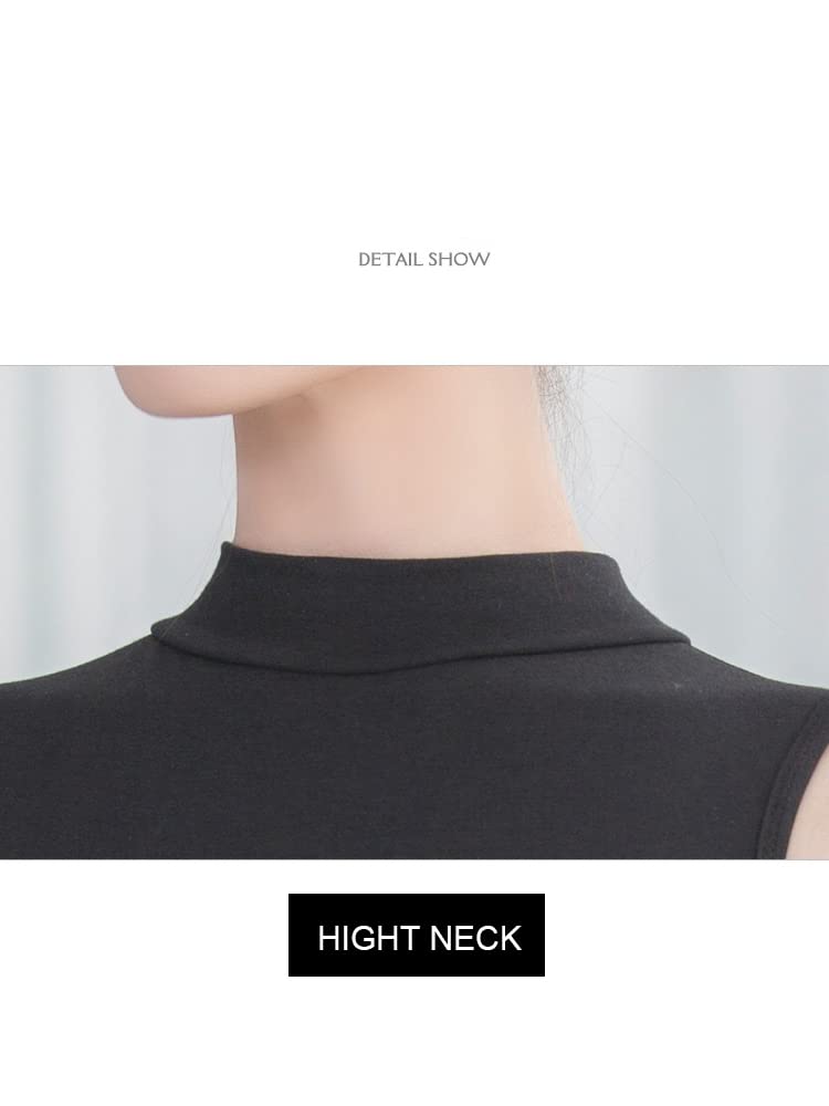 DanceForma High Neck Ballet Leotards for Women with an Open Oval Shape Back Skwodico LEW2201 (M)