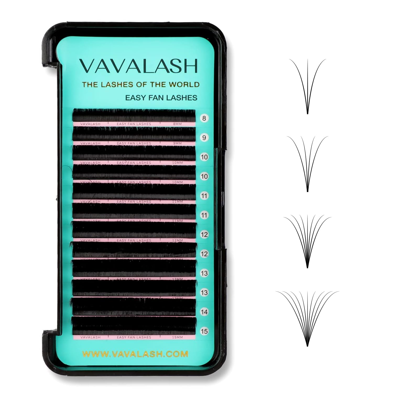 Eyelash Extension Supplies D Curl 0.07 Rapid Volume Lash Extensions Easy Fan 3D 4D 5D 6D 7D 10D Automatic Blooming Flower Lashes Self Fanning Russian Individual (D-0.07,8-15mm)