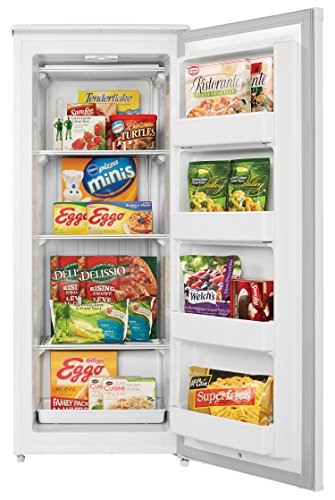 Danby DUFM085A2WDD1 Upright Freezer, 8.5 Cubic Feet, White