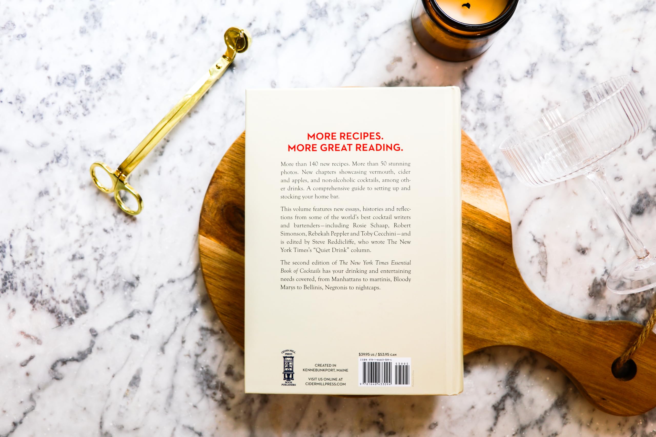 The New York Times Essential Book of Cocktails (Second Edition): Over 400 Classic Drink Recipes With Great Writing from The New York Times (The Ultimate Guide to Entertaining and Bartending)