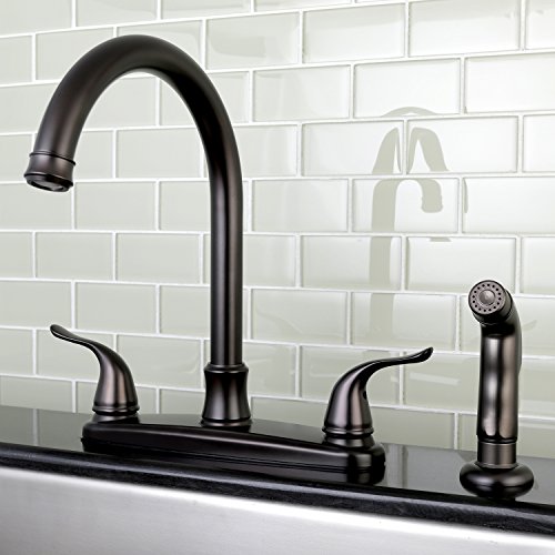 Kingston Brass FB7795YLSP Yosemite 8-inch Centerset Kitchen Faucet, Oil Rubbed Bronze
