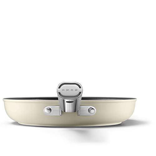 Smeg Cookware 10-Inch Cream Frypan