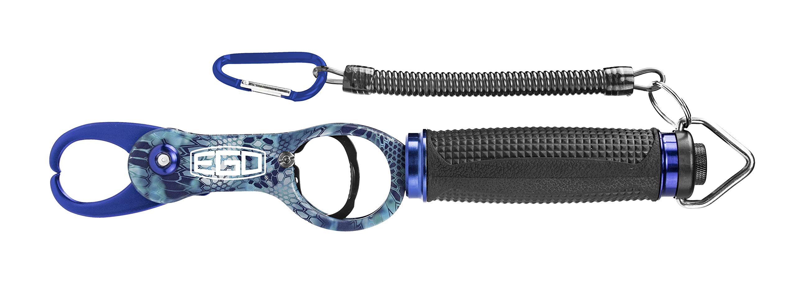 Ego Gripper Tool, Fish Lip Grabber, Lightweight with Safety Clip, Safely Handle Your Catch, Keep Your Hands Clean, Salt & Freshwater