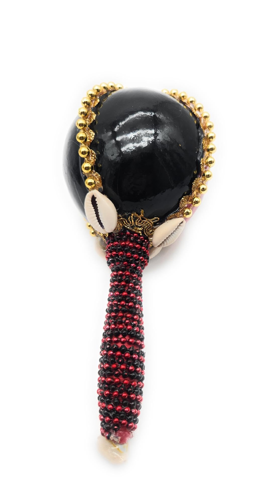 Maraca De Elegua(Esu) Pintado - Elegua(Esu) Rattle Painted