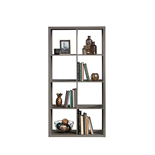 Sauder Miscellaneous Storage 8-Cube Organizer, L: 29.84" x W: 13.03" x H: 57.87", Mystic Oak