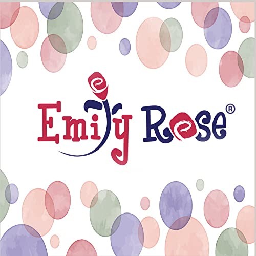 Emily Rose 18 Inch Doll Clothes Value Basics 5-Pack Long Sleeved Bright White 18-in Doll T-Shirts | Compatible with 18" American Girl Dolls