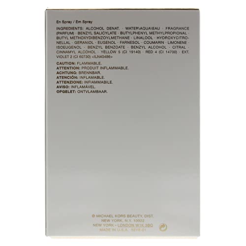 Michael Kors Gold Luxe Edition Eau de Parfum Spray for Women, 3.4 Ounce
