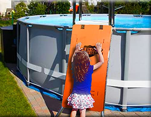 Grandma's Child Saver - Expert Pool Safety - Pool Ladder Guard - Child Protector - Prevent Drowning, Orange