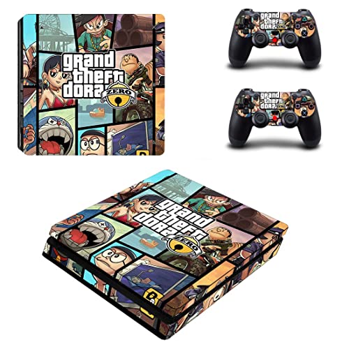 For PS5 DISC - Game Grand GTA Theft And Auto PS4 or PS5 Skin Sticker For PlayStation 4 or 5 Console And Controllers Decal Vinyl DUC-5720