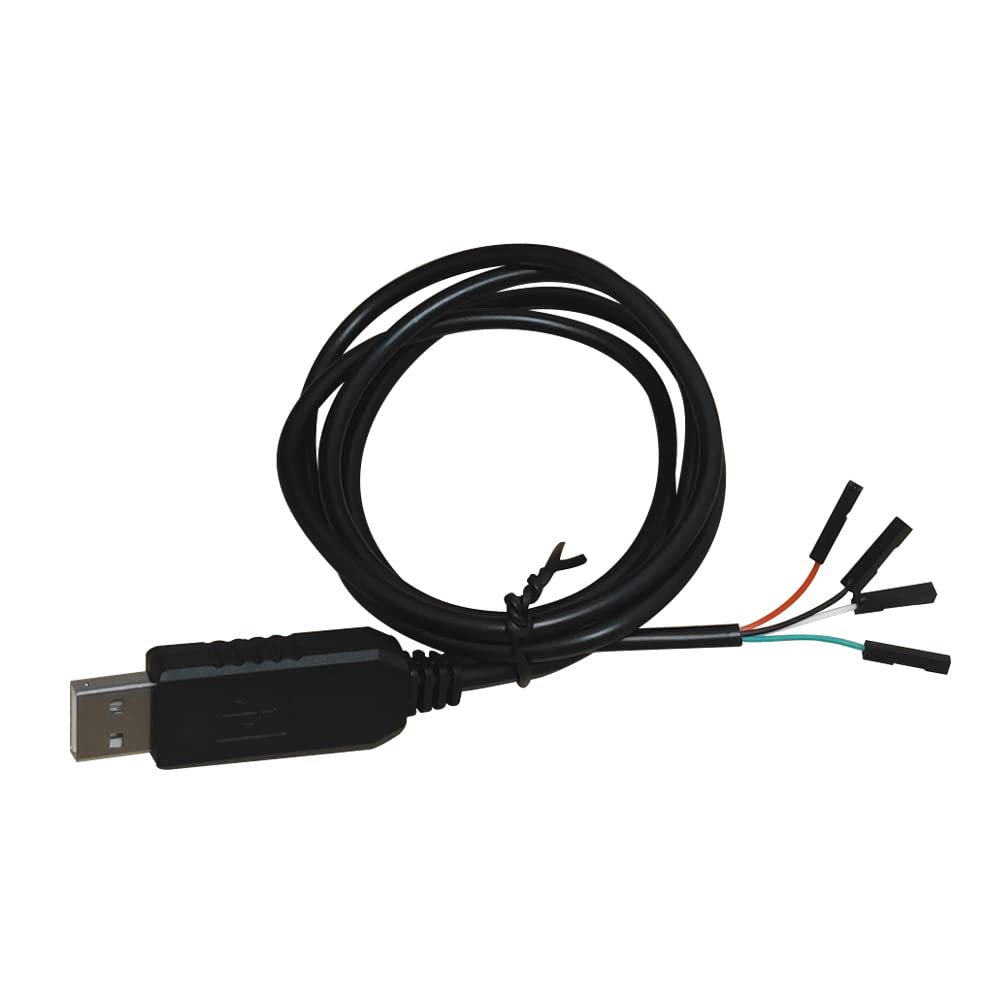 GAGALOR 1 Meter USB to TTL Serial Port Cable RS232 0.1 Inch 4 Pin Female 3.3V Converter