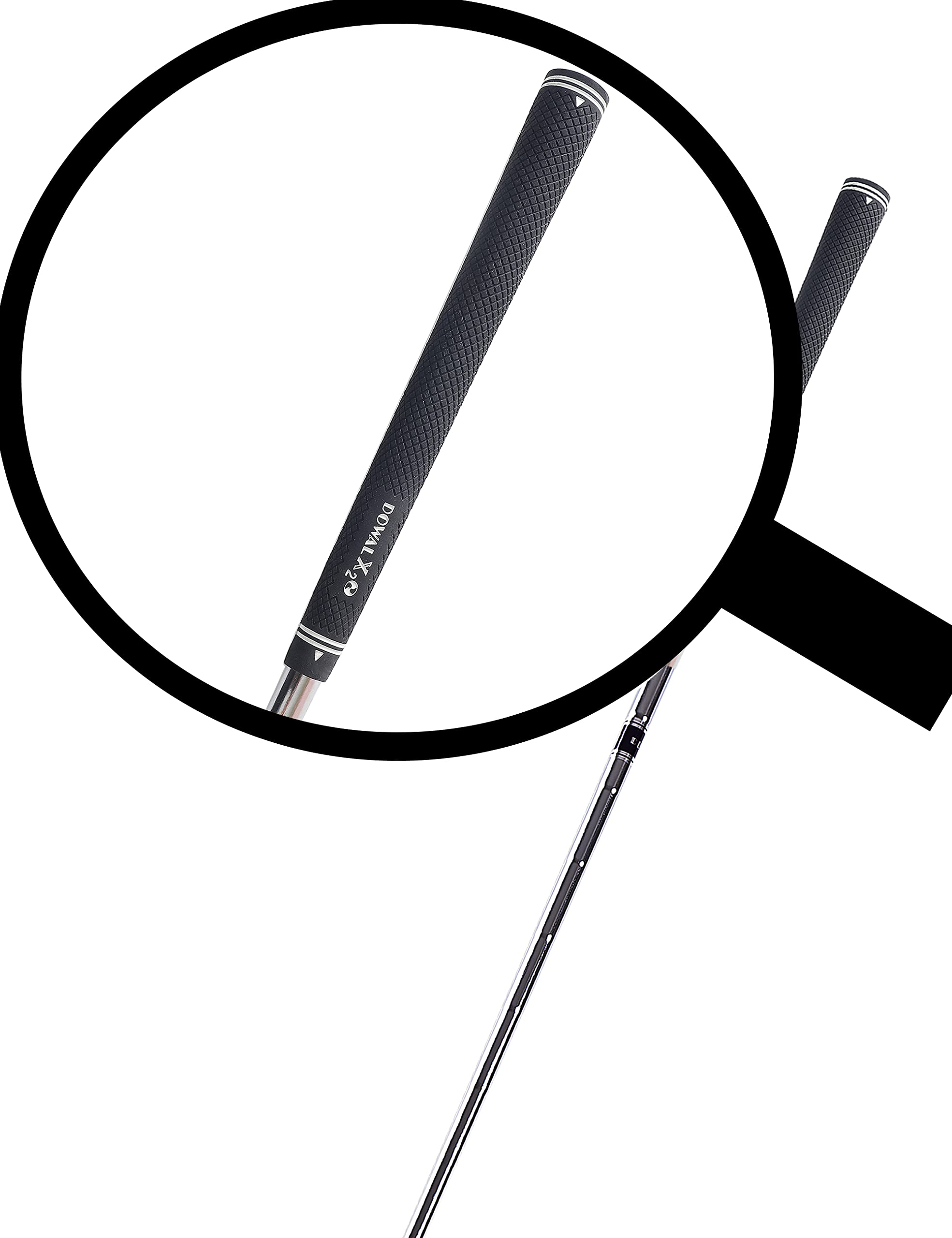 DOWAL X20 Golf Wedge for Men Right Handed, 100% CNC Milled Face Golf Sand Wedge for High Spin, 56 58 60 Degree Golf Wedge Set