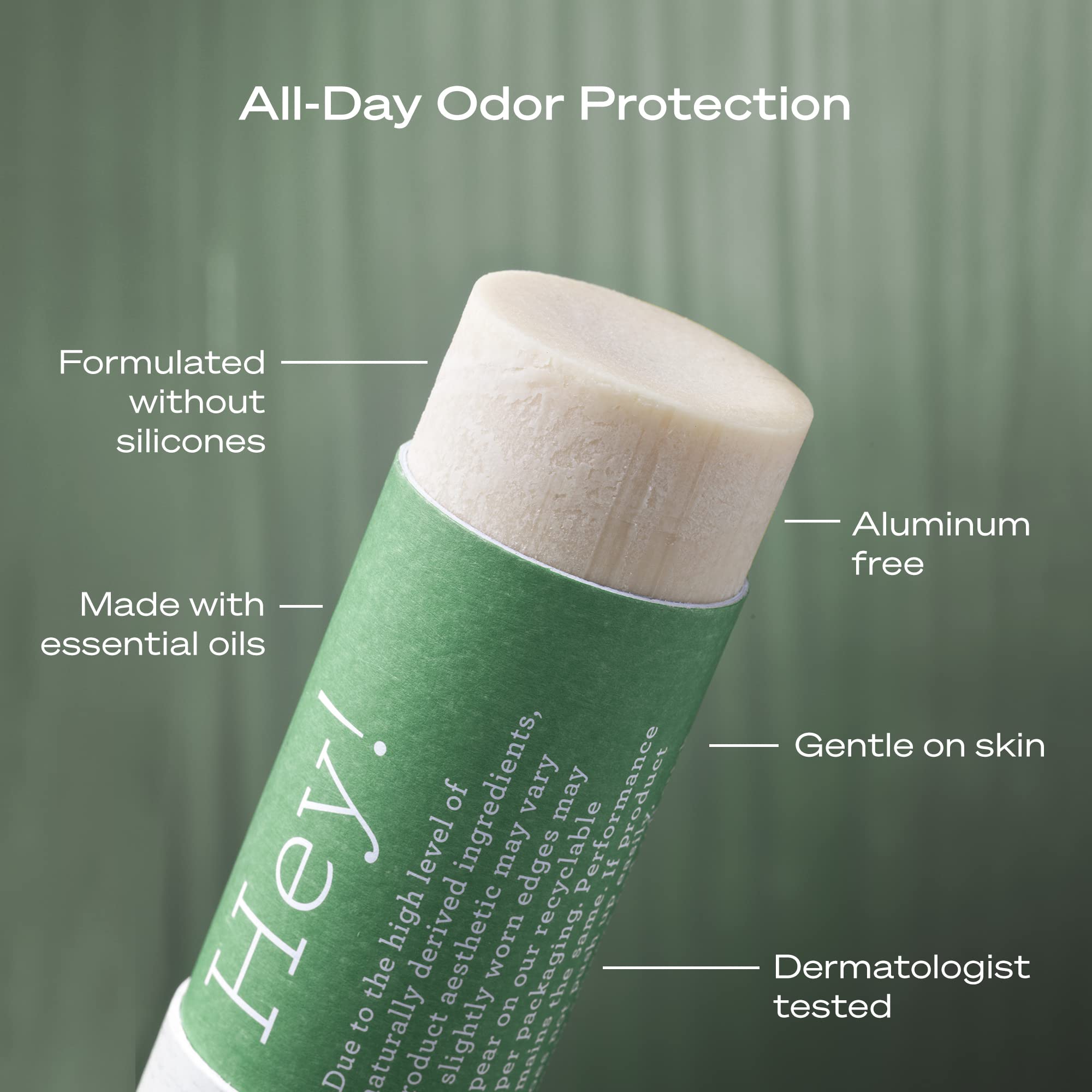 HEY HUMANS Apple Matcha Deodorant & Body Wash Set | Vegan, Cruelty Free, Cream
