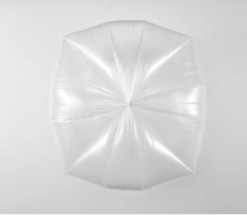 TYPLASTICS Trash Can Liner- Wholesale 1000 Count 7-10 Gallon 24" X 24" with 55 Gallon 36" x 60" - HD Garbage Bags 200 Count