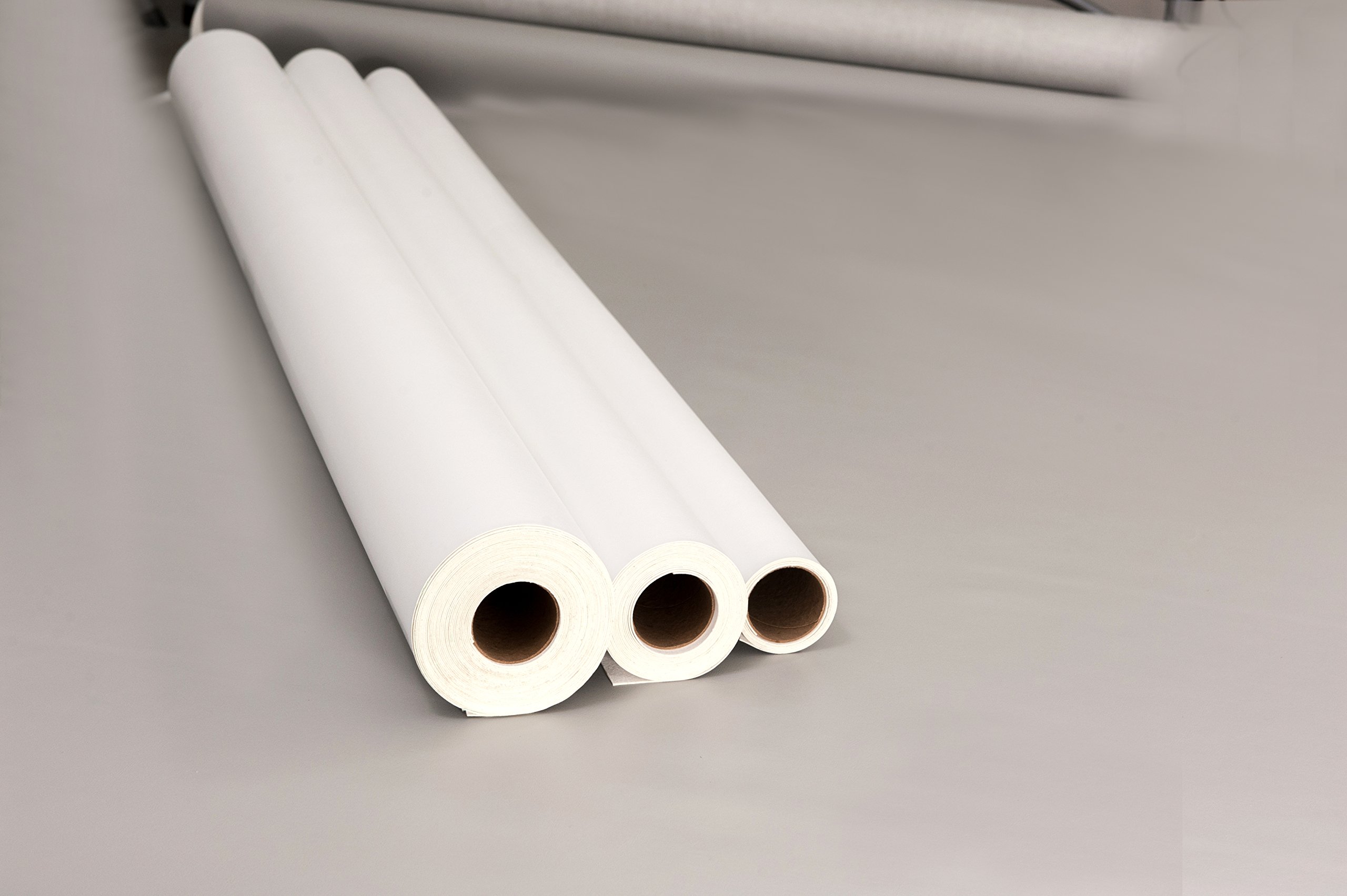 Marine Vinyl Fabric - 54" - White: Sold by The Yard (Rolled on Tube)
