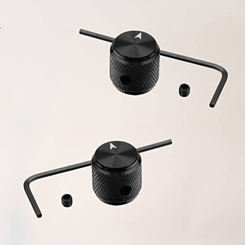 ERINGOGO Accessories 4 Sets Volume Electric Guitar Control Knobs Guitar Radio Diy Knobs Electric Guitar Volume Knob Control Knob Brass Guitar Accessories