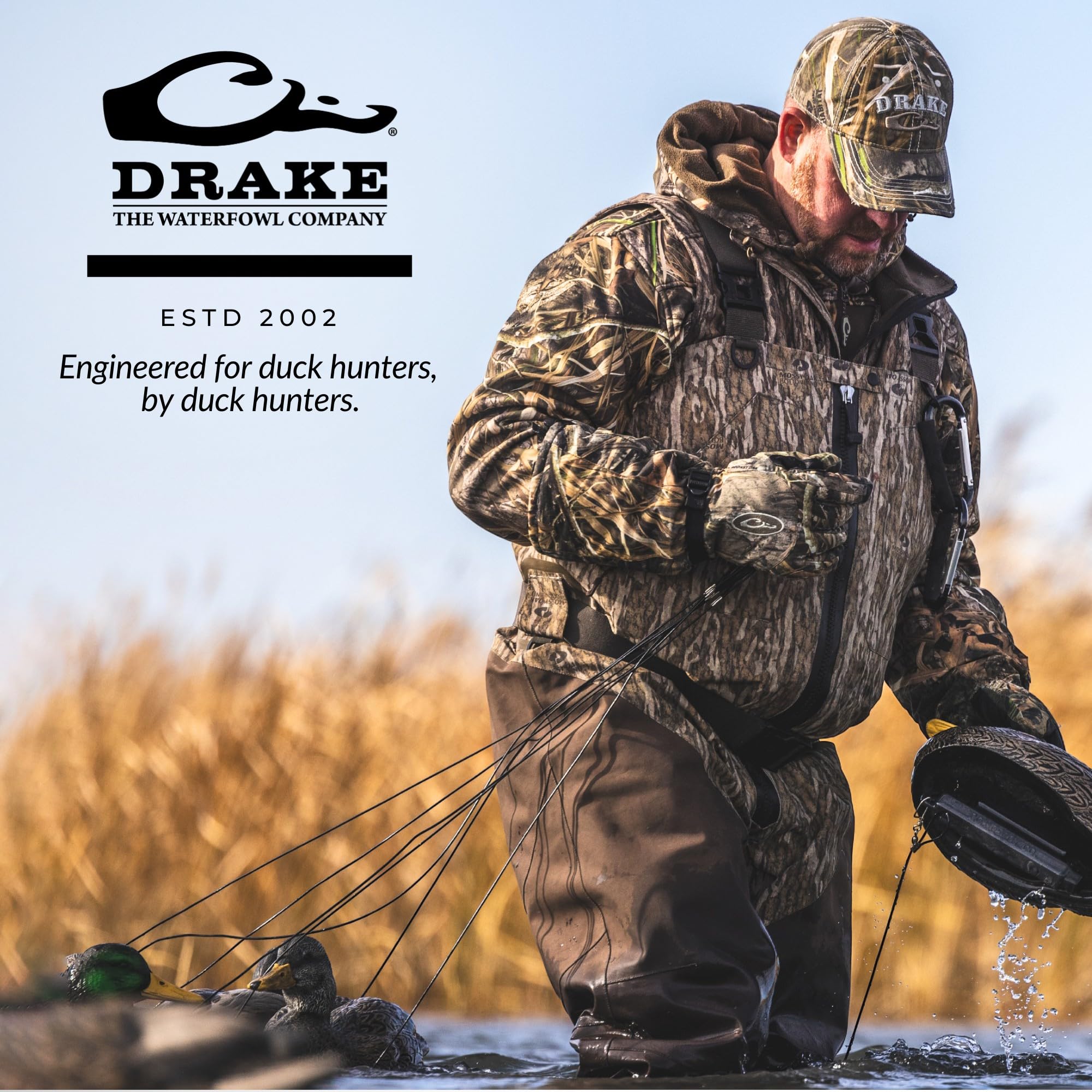 Drake Waterfowl MST Jean Cut Under-Wader Pant 2.0 Blades Habitat 2Xlarge