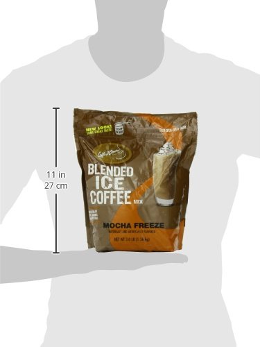 DaVinci Gourmet Mocha Freeze Blended Iced Coffee Mix, 3 Pound (Pack of 1)