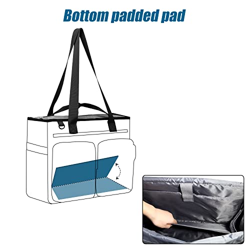 Large Utility tote Bag for Teacher Work Working Teaching Accessories with Laptop Compartment Appreciation Gift New Nurse Nursing Student Essentials School Supplies CNA Clinical Bag Multiple Pockets