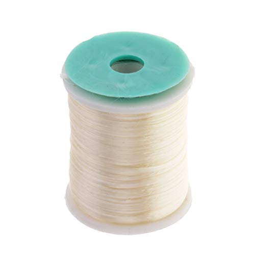 Fishing Flies Streamer Tying Accessory Fr Lure Bait Making DIY Tool 250M (White)