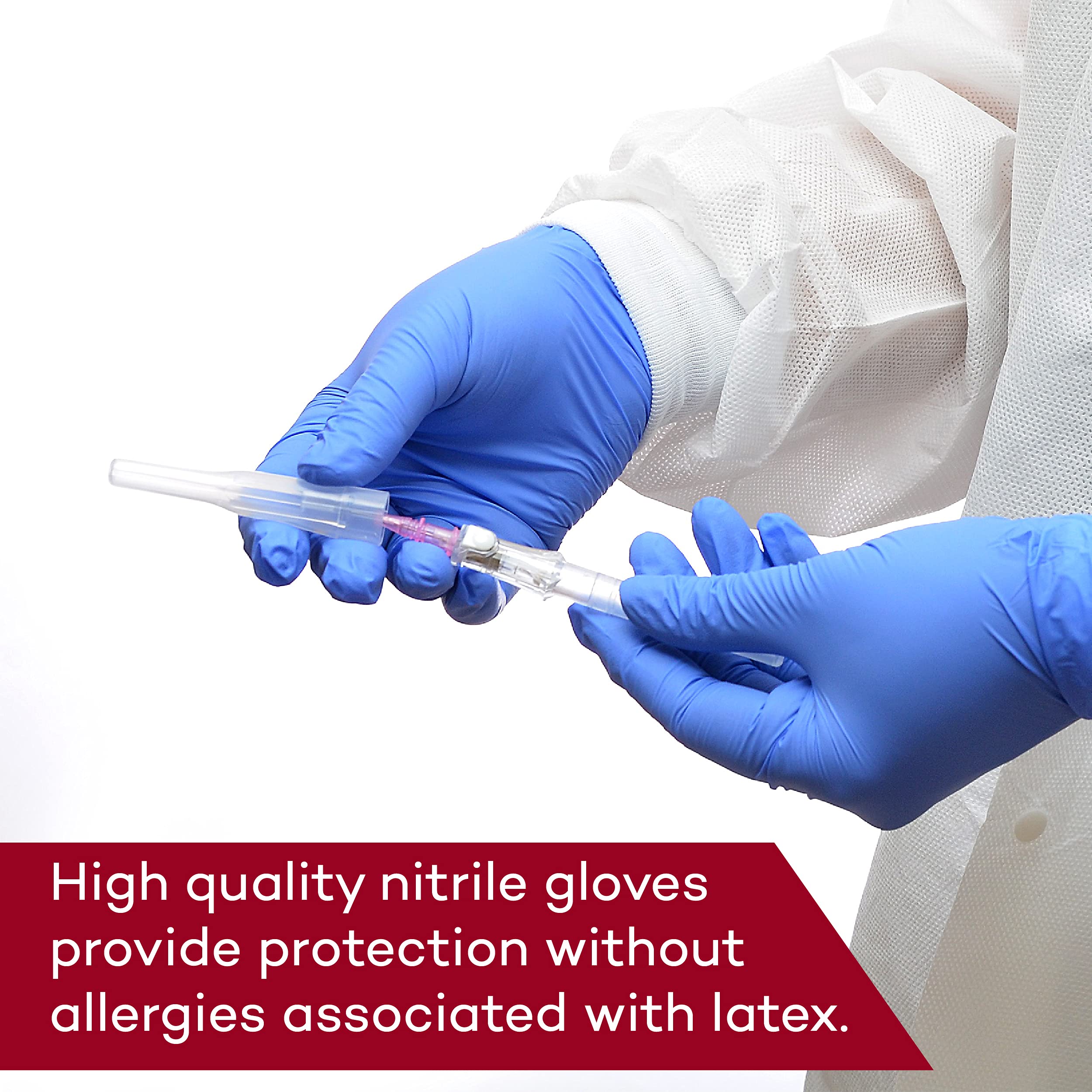 Dealmed Medical Exam Gloves β 200 Count XS Nitrile Disposable Non-Irritating Latex Free Multi-Purpose Use Gloves for a First Aid Kit and Medical Facilities