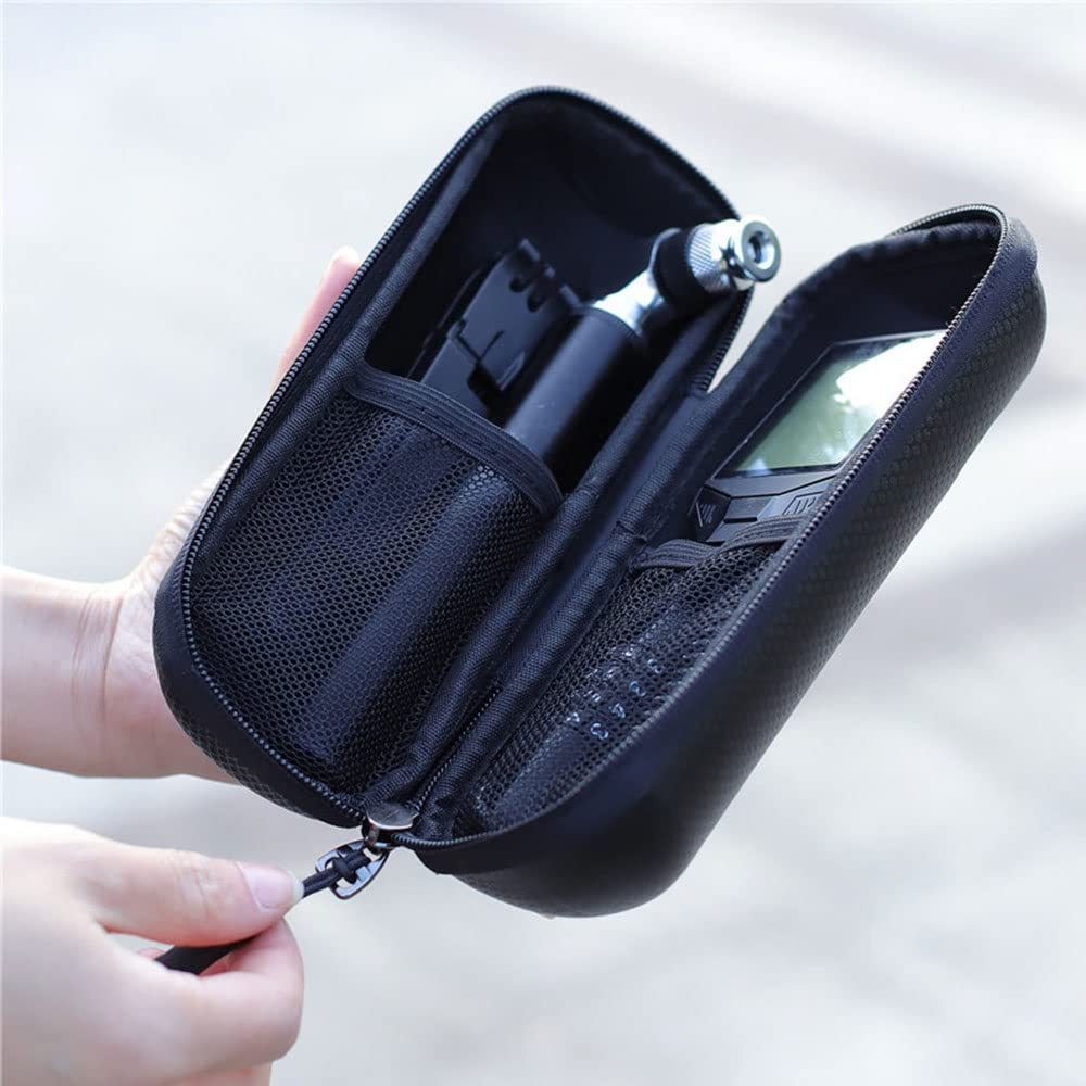 Fishing Hats Bicycle Tool Storage Bag Repair Tool Bags with Sealed Zipper Capsule Hard Shell Bicycle Pouch Accesorios para Bicicletas ,No Tool (Color : B)