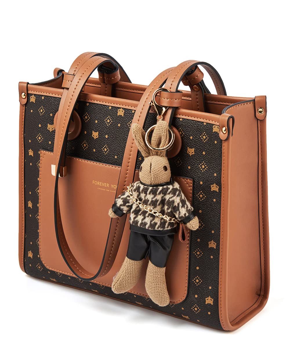FOXLOVER Fashion Shoulder Purses for Women Ladies Designer Small Tote Bag