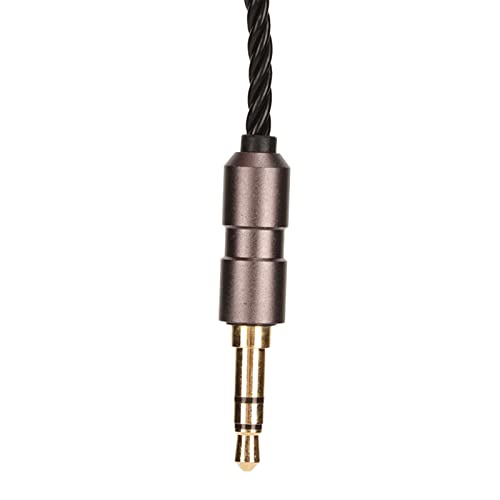 Jopwkuin Earphone Cable, Lossless Sound Quality Replacement 3.5mm Headphone Cable Flexible for UE900 for Headphones for UM PRO UM