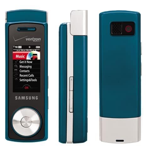 U470TMOCK Samsung Juke SCH-U470 Replica Dummy Phone/Toy Phone, Teal