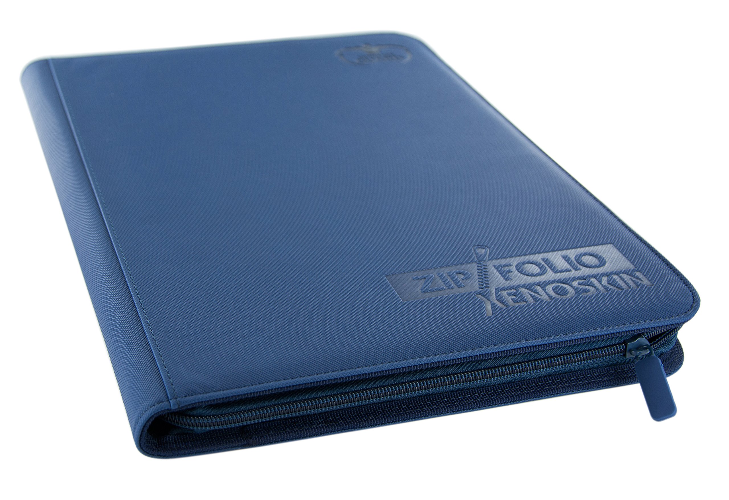 Ultimate Guard Zipfolio 360 β 18 Pocket Xenoskin Blue