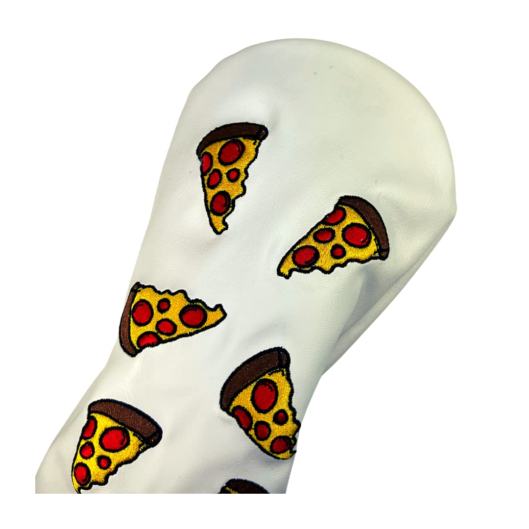 Dancing Pizza Sunfish Leather Driver Golf Club Headcover