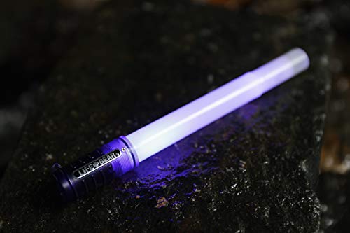 Life Gear Blue LED Glow Stick & Flashlight with Whistle & Lanyard (LG116)