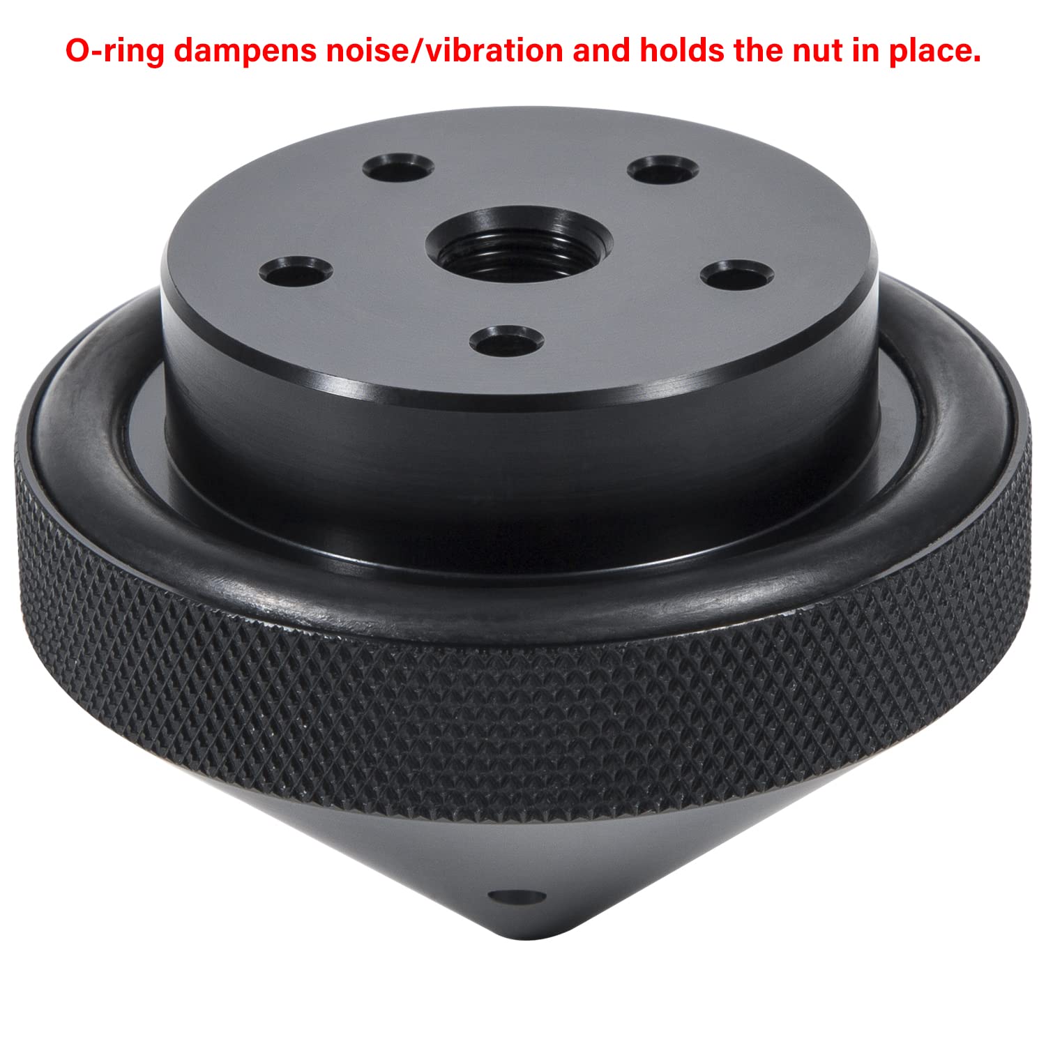 Deecaray Trolling Motor Black Prop Nut, Compatible with MotorGuide X3 X5 XI3 XI5, Motorguide Trolling Motor GFEL-MG-R-DP