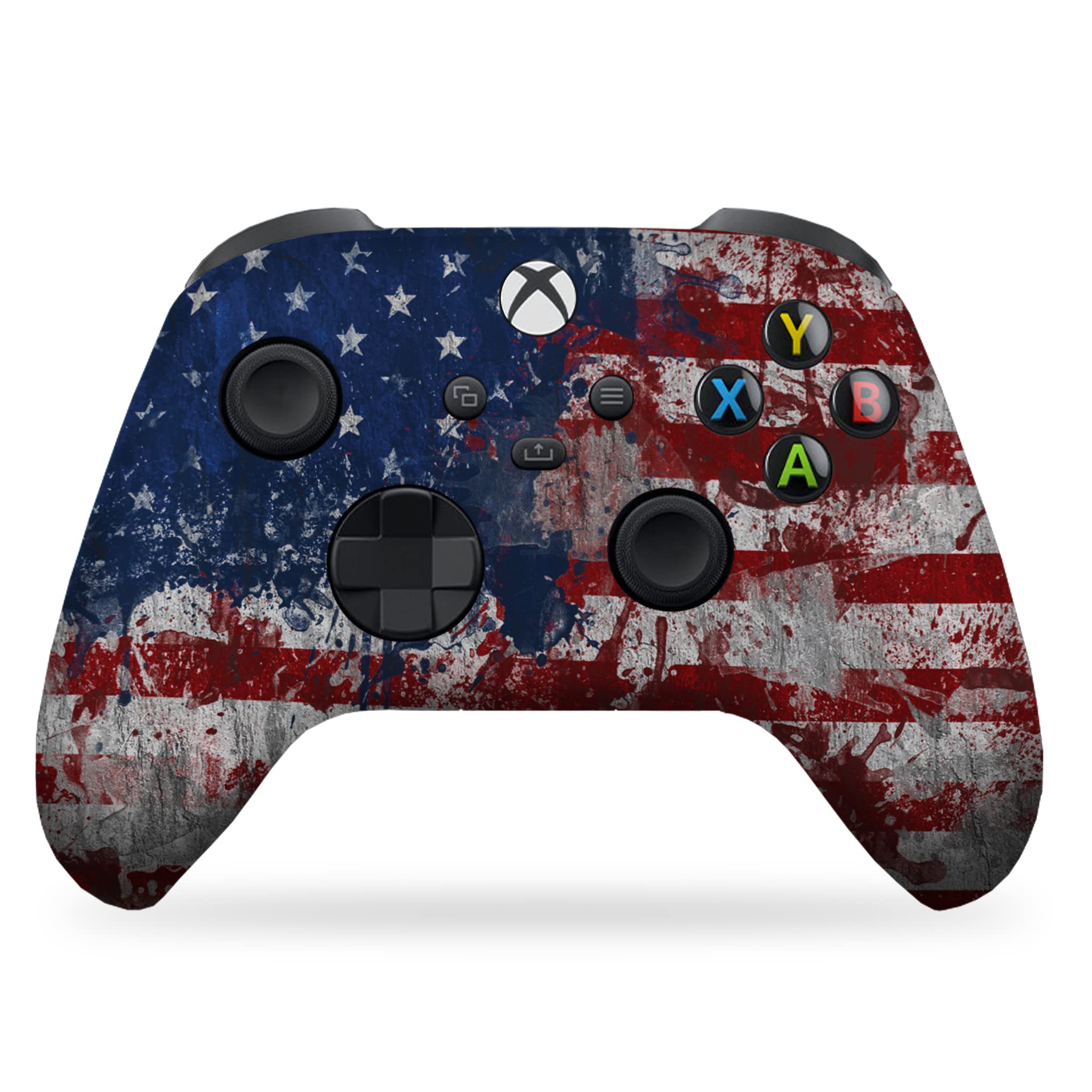 DreamController Hullk Custom X-box Controller Wireless compatible with X-box One/X-box Series X/S Proudly Customized in USA with Permanent HYDRO-DIP Printing(NOT JUST A SKIN) (MODDED)