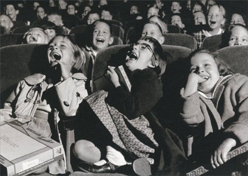 Movie Theater Kids - Avanti America Collection Birthday Card