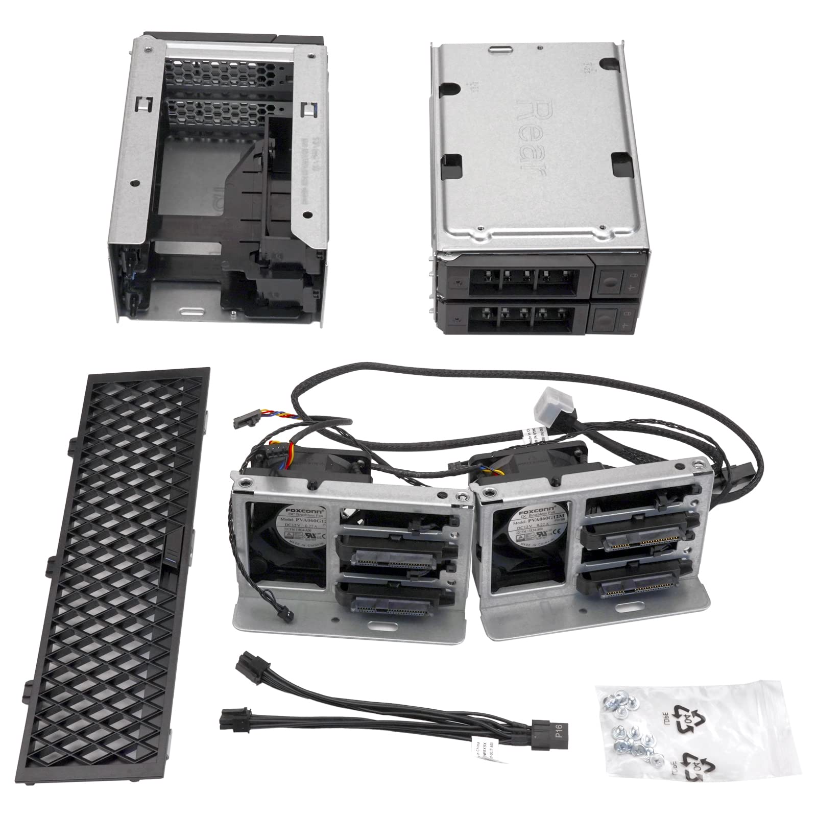 HDD Upgrade Kit add 4 to 8 HDD add Rear Flexbay 3 & 4 Replacement for Dell Precision T7920 987TJ 0987TJ