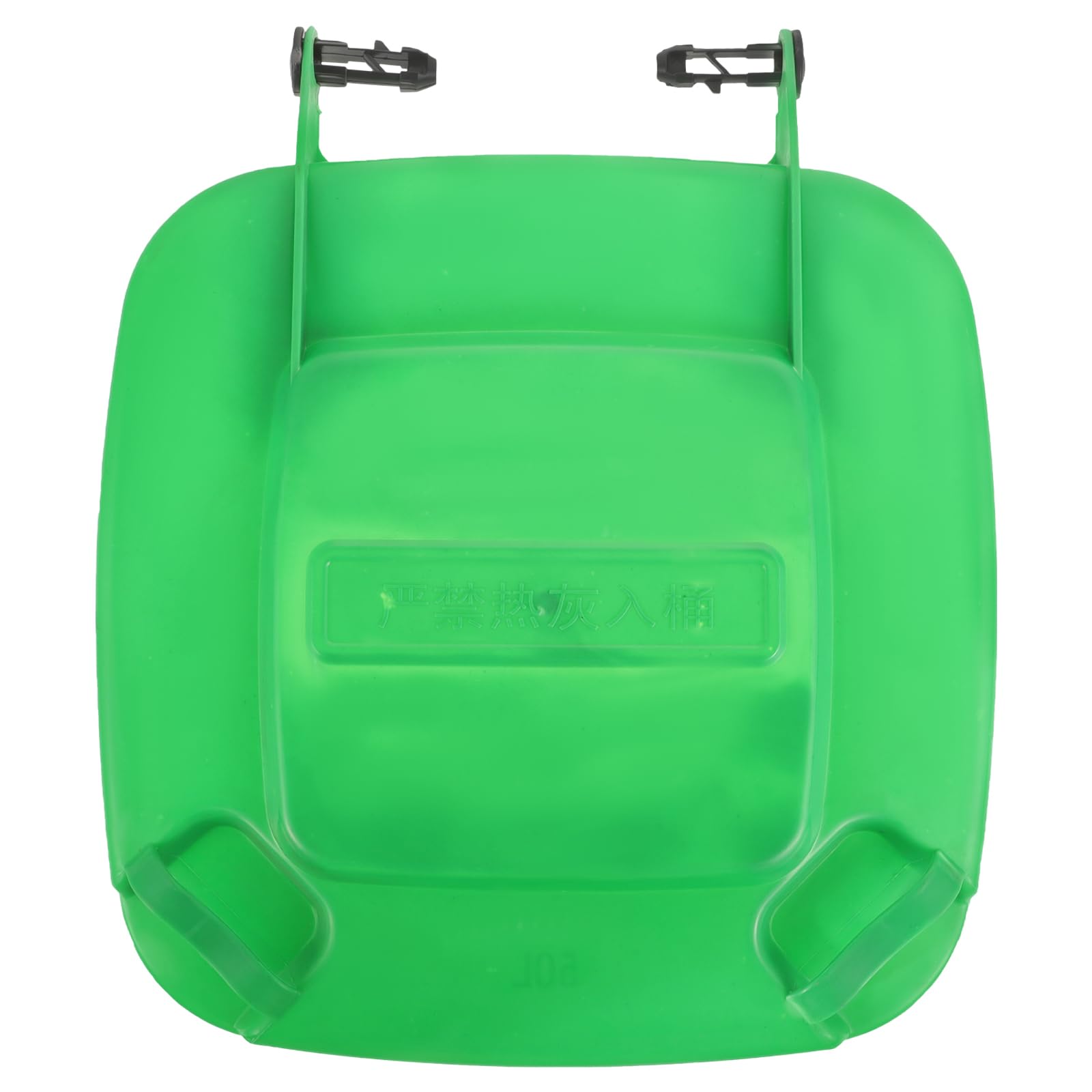 INOOMP Trash Can Lid Replacement,50L Plastic Outdoor Garbage Can Cover Heavy-Duty Square Trash Garbage Lid Rubbish Bin Lid Waste Basket Lid for Sanitation