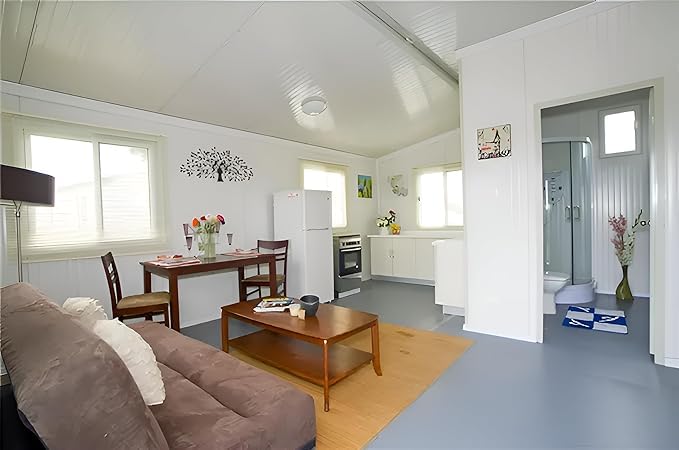 Luxury | Expandable | Prefabricated House |19ft x 20ft | Modern Villa | Big Living Rooms | Sound Proof | Water Proof | Rust Free | Earthquake Proof | Hurricane Proof | Personal | Office Site