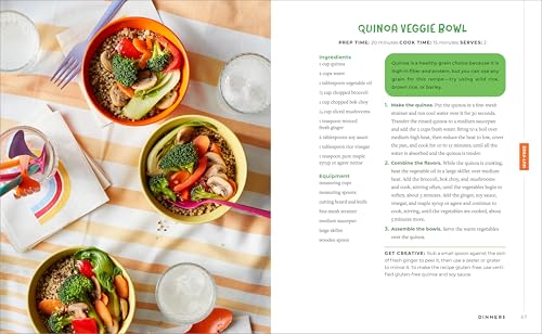 The Vegetarian Cookbook for Kids: Easy, Skill-Building Recipes for Young Chefs