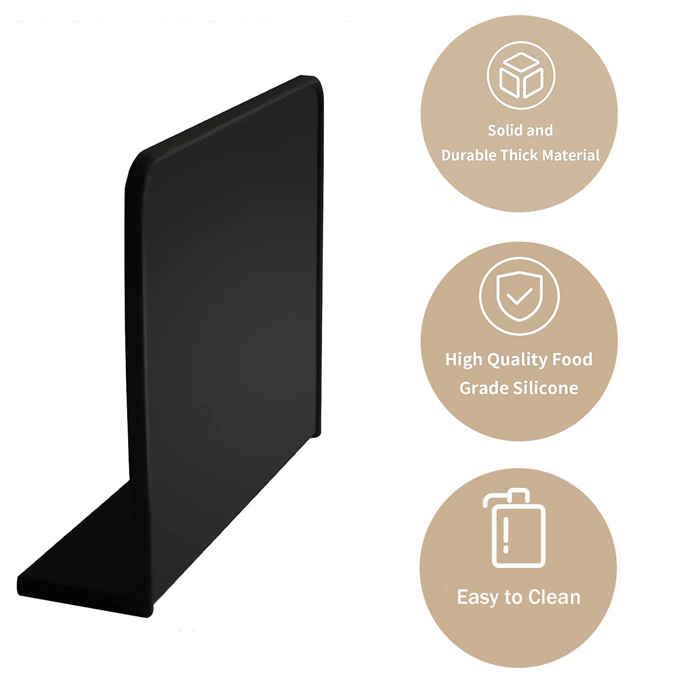 Ezebesta Thick Coffee Tamper Mat Silicone Tamp Station Espresso Tamping Mat Barista Portafilter Coffee Machines Accessory