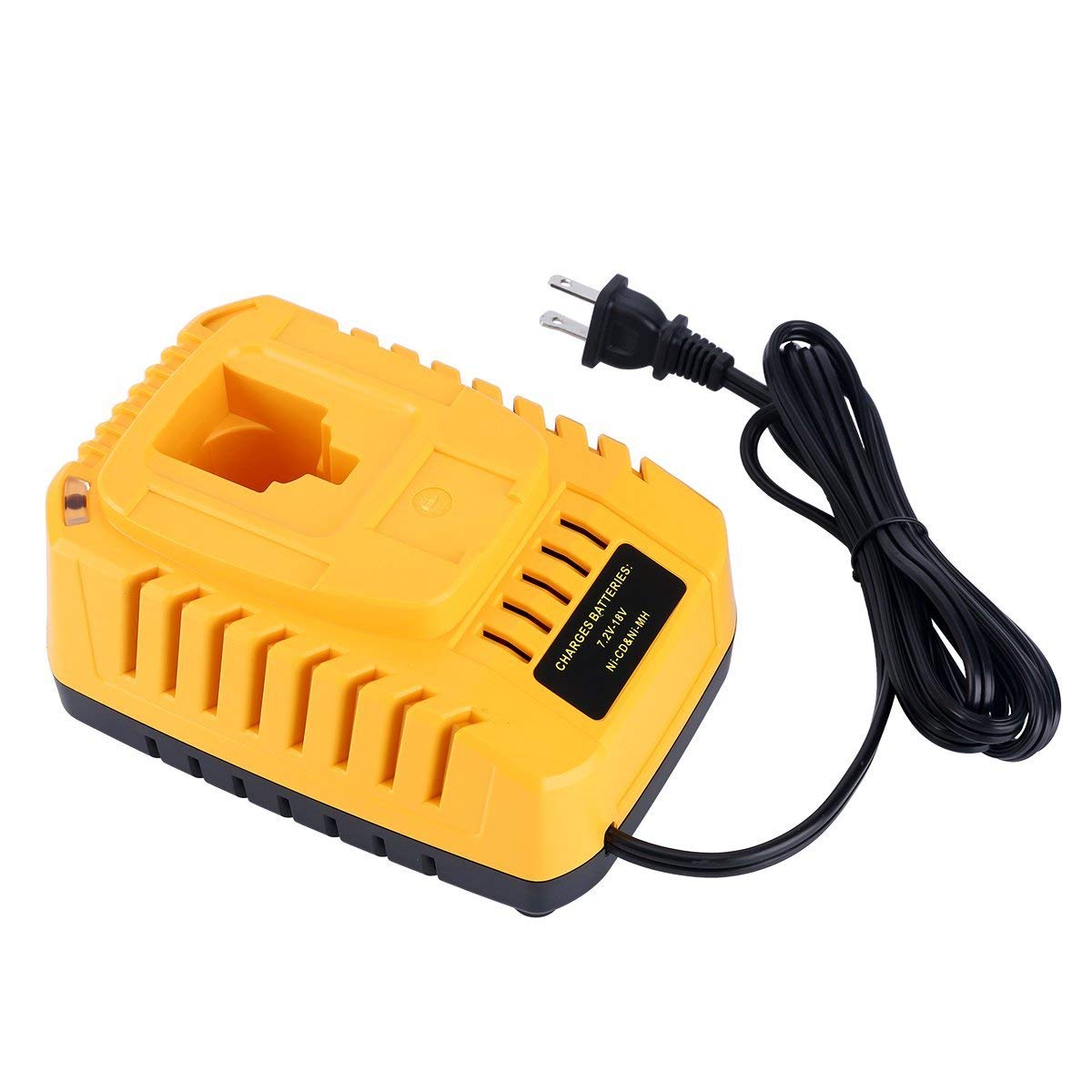 DC9310 NiCD & NiMH Charger for DEWALT 7.2V-18V XRP Battery, Cell9102 Replacement Dewalt 18V Battery Charger Compative with NiCd NiMh Battery DC9096