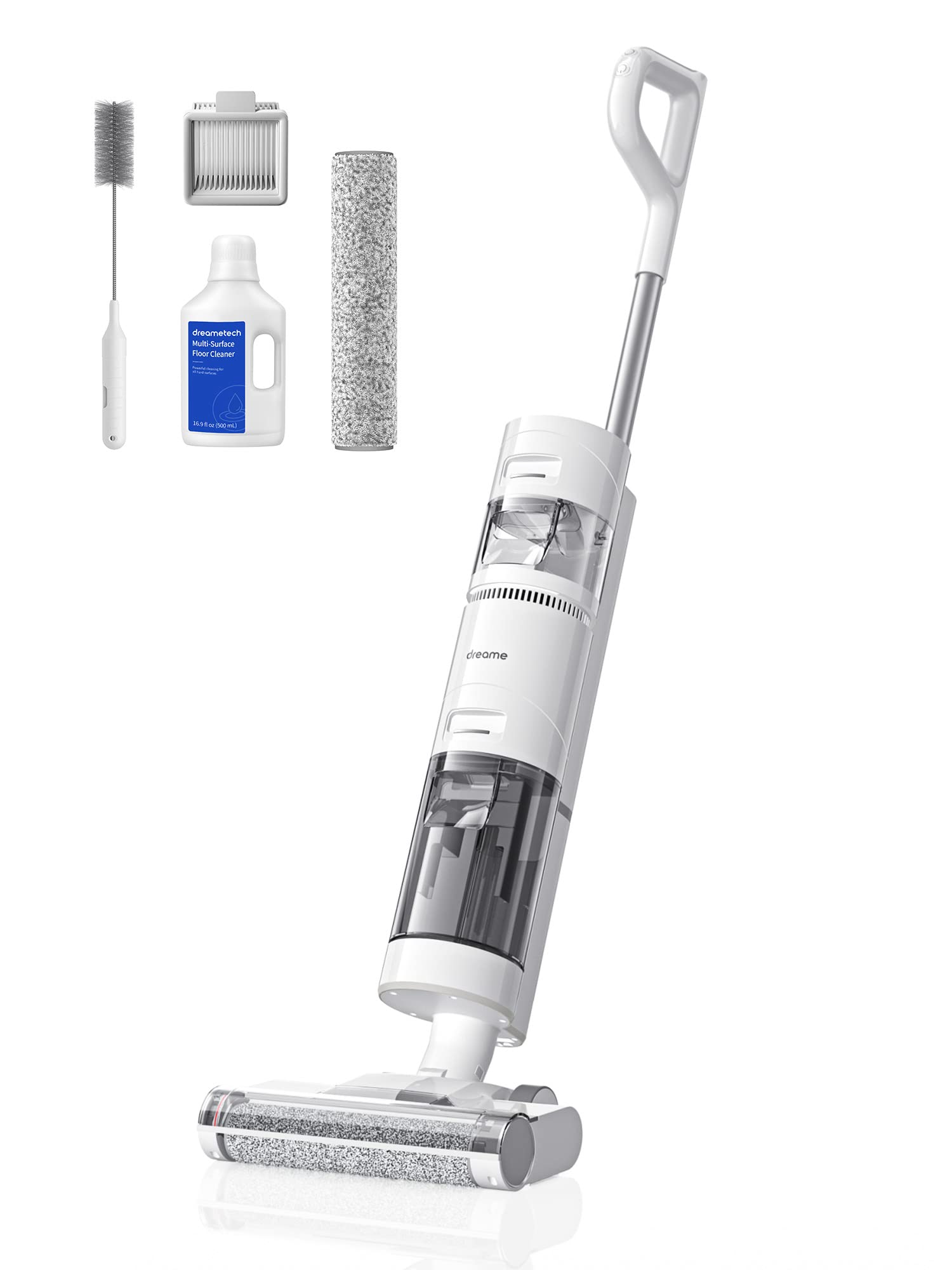 Dreametech H11 Wet Dry Vacuum and Mop, Powerful Hard Floor Cleaner, One-Step Self Cleaning Vacuum Cleaner, Great for Sticky Messes