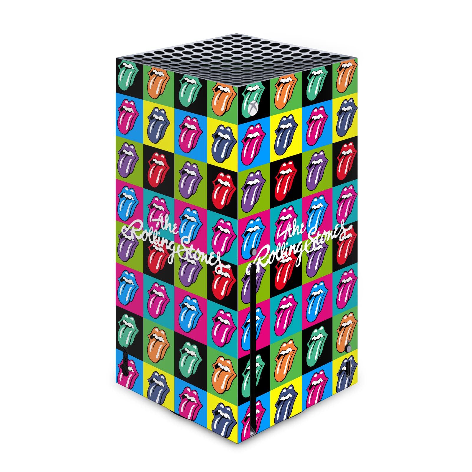 Head Case Designs Officially Licensed The Rolling Stones Pop-Art Tongue Logo Art Vinyl Sticker Gaming Skin Decal Cover Compatible with Xbox Series X Console