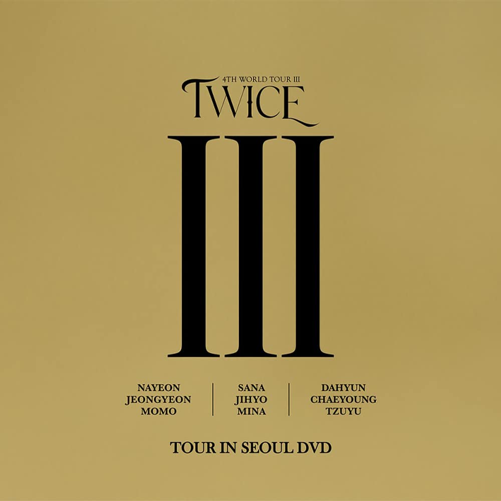 dreamus TWICE 4TH WORLD TOUR Ⅲ IN SEOUL [DVD] (Folded poster)