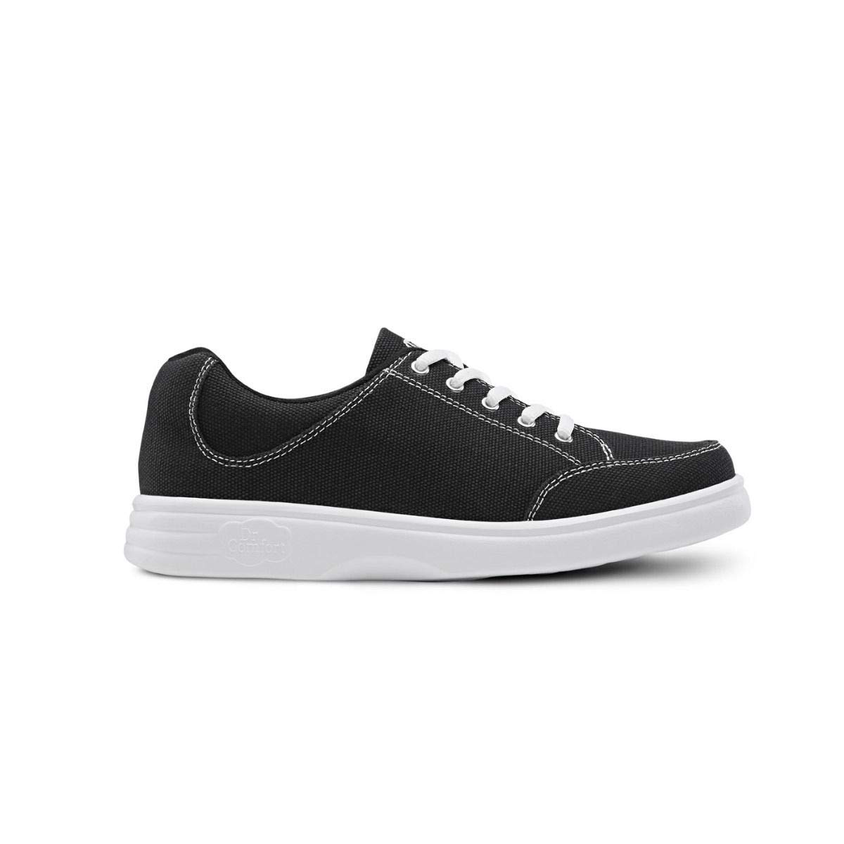 Dr. Comfort Riley Women's Extra Depth Therapeutic Shoes-Removable Insoles-Foot Care-Athletes-Walking-Shoes for Women: Midnight 6.0 Medium (A-B) Lace
