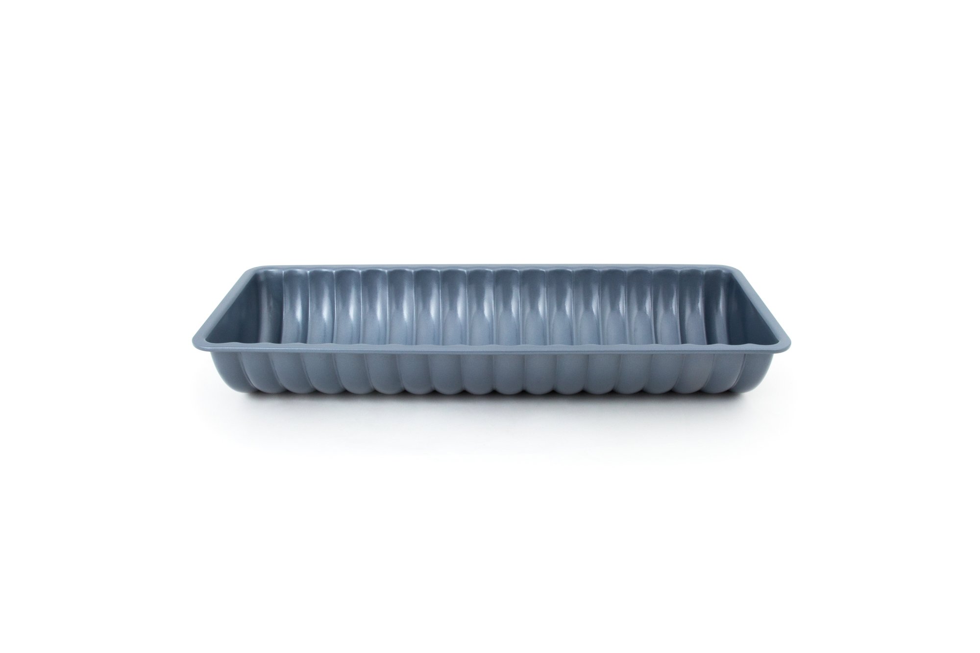 Fox Run Non-Stick Carbon Steel Rehrucken/Almond Cake Loaf Pan, 4.75 x 12.25 x 2, Metallic