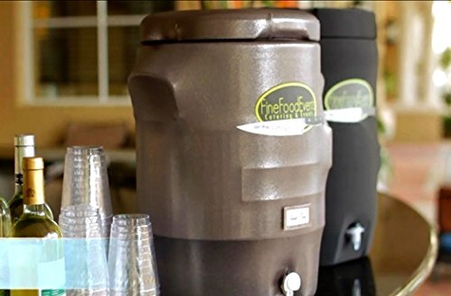 Classy Cooler Covers 5 Gallon Drink Dispenser - Black