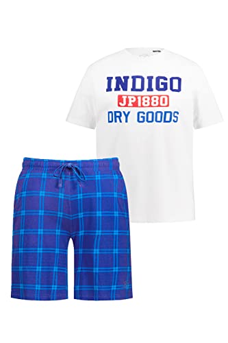 JP 1880 Menswear Big & Tall Plus Size L-8XL Short Pajama Set snow white X-Large 813781200